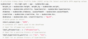 R Open Source kidney.epi package - Scientific-Tools.Org
